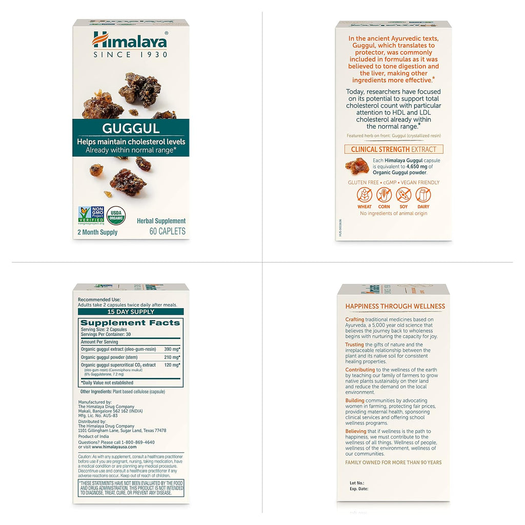 Guggul extract for metabolic support