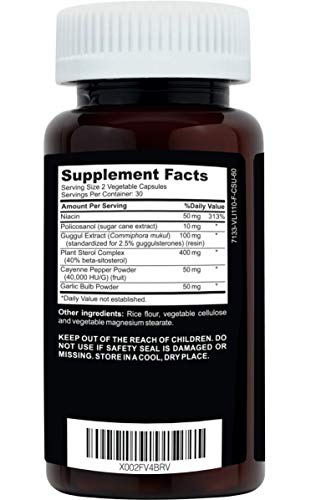 guggul extract in blended vitamin & mineral supplements