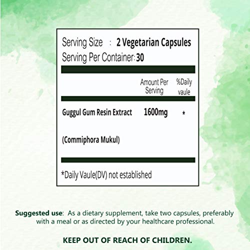 guggulipid with guggulsterone advantages