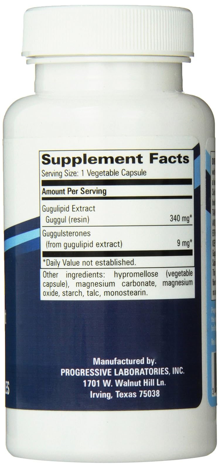 Gugulipid multivitamins for cholesterol support