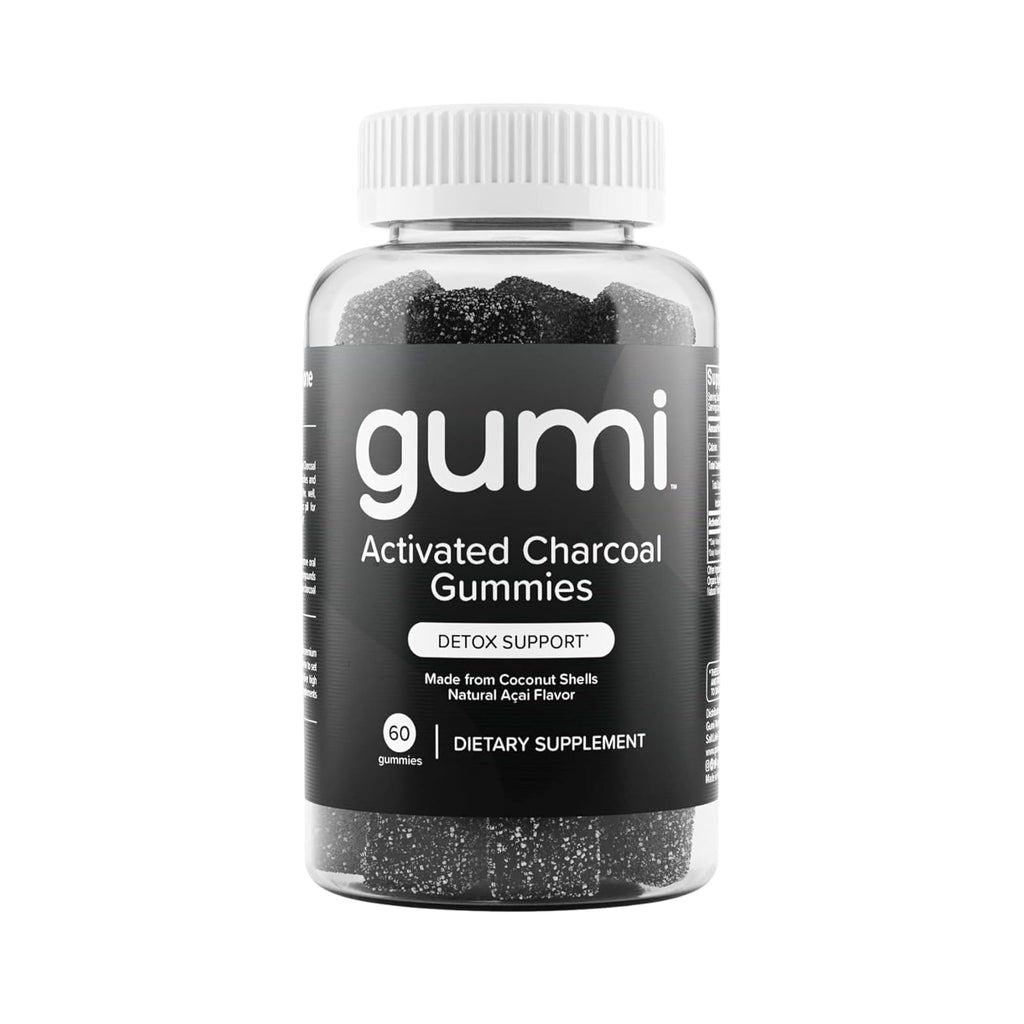 Gumi Nutrition charcoal gummies for digestion