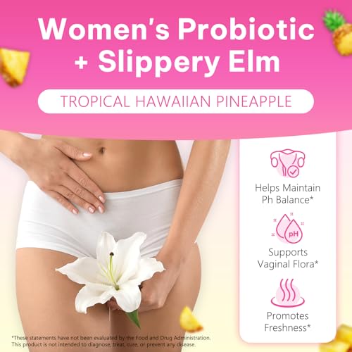 Gummies for balanced vaginal flora