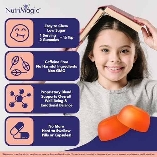 Gummies for enhanced focus in kids