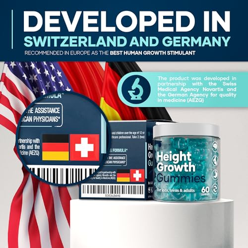Gummies for enhanced height potential