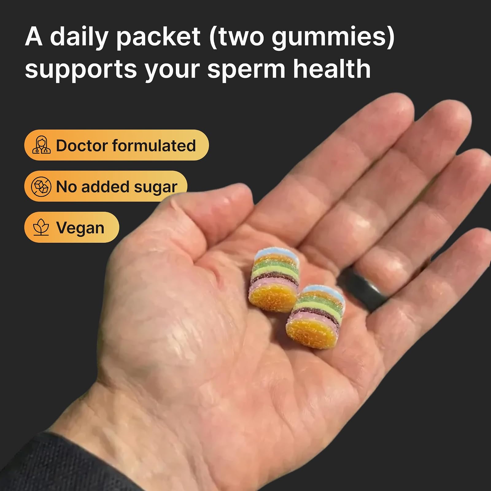Gummies for enhanced male health