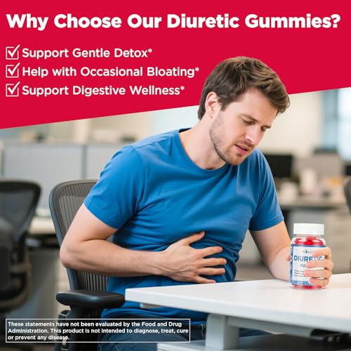 Gummies for healthy fluid balance