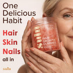 Gummies for healthy hair growth