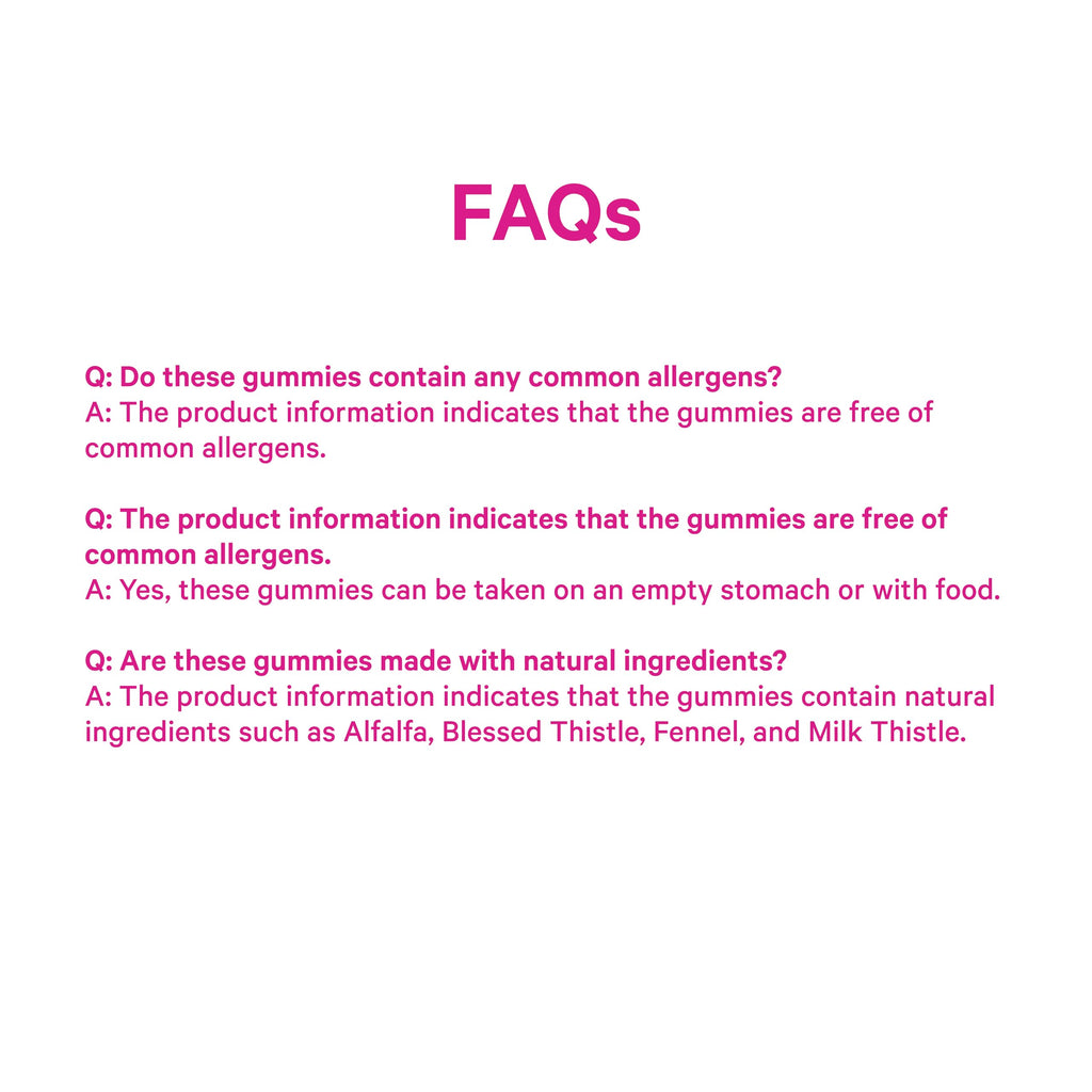 Gummies for healthy milk production