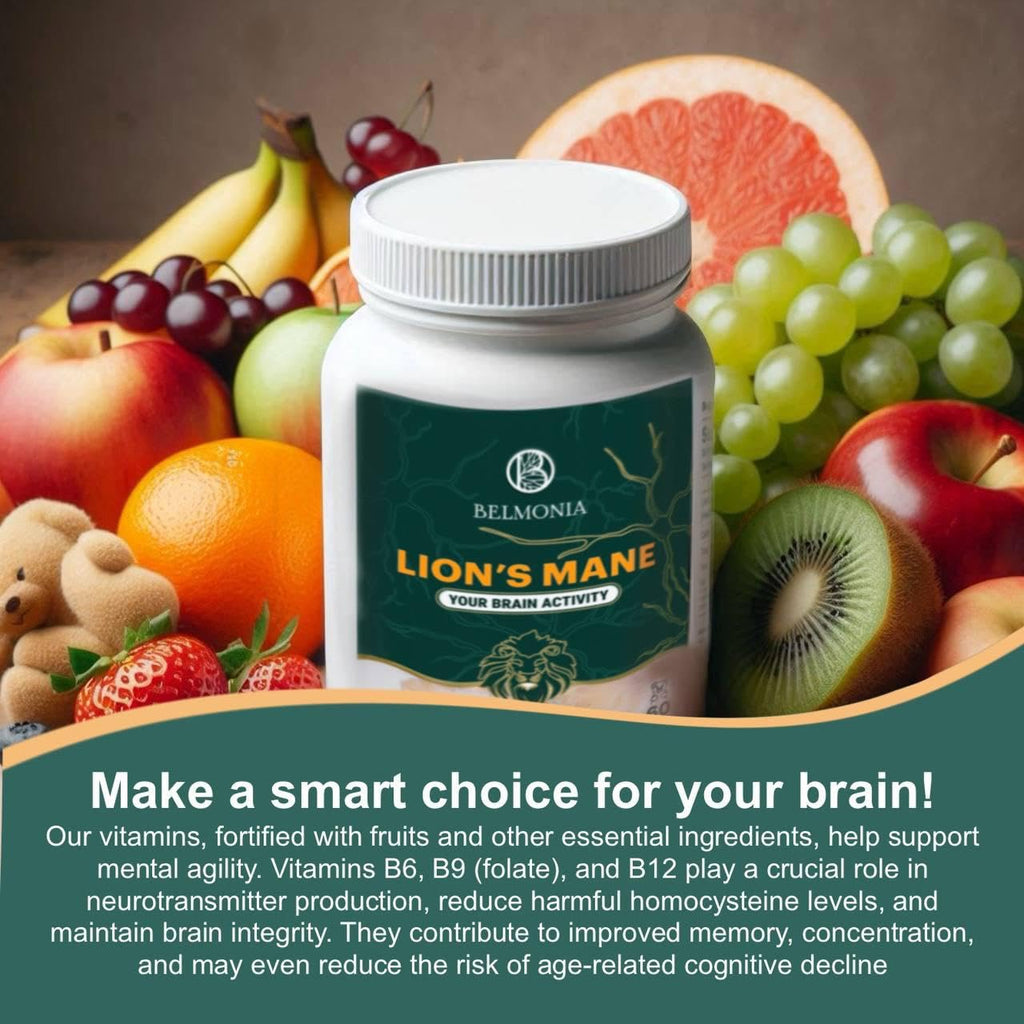 Gummies for improved focus and concentration