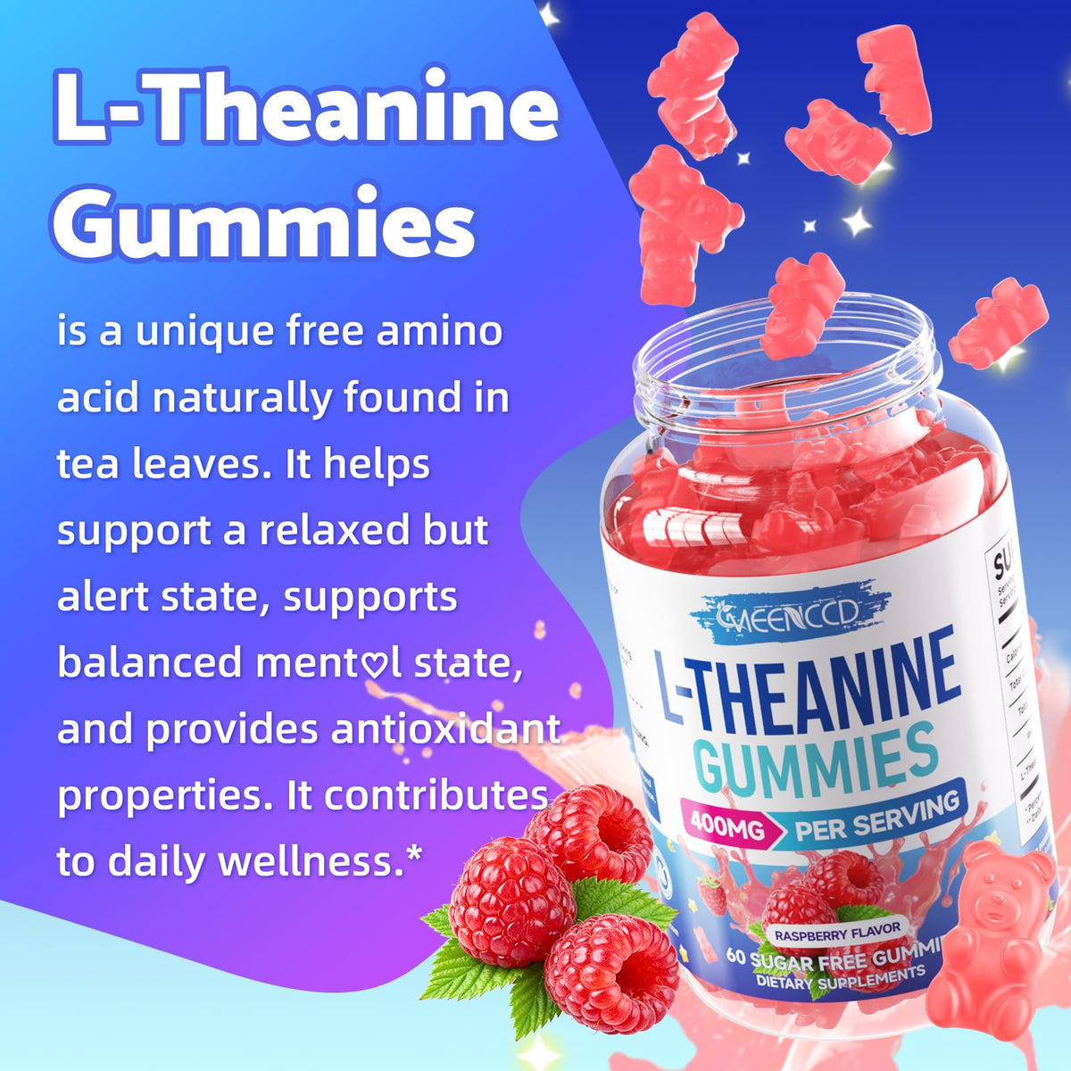 Gummies for improved focus