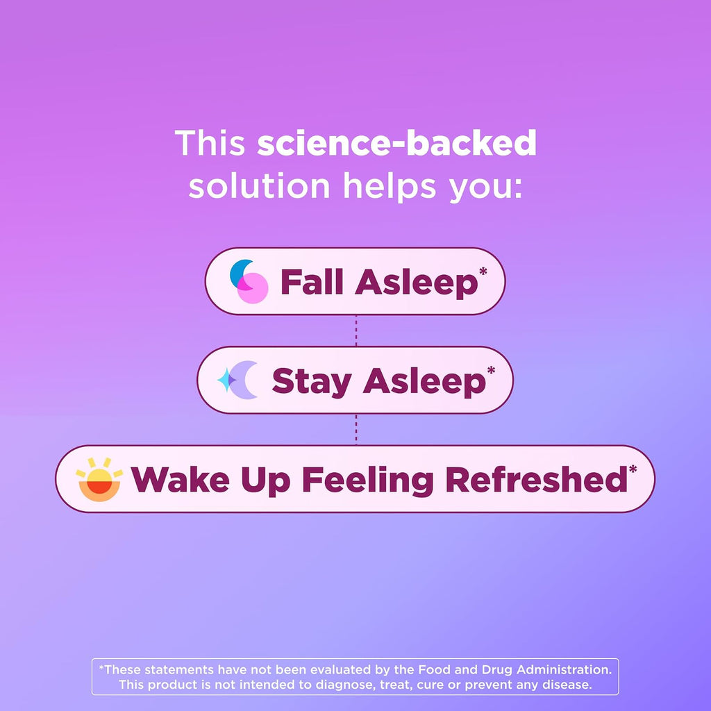 Gummies for improved sleep quality
