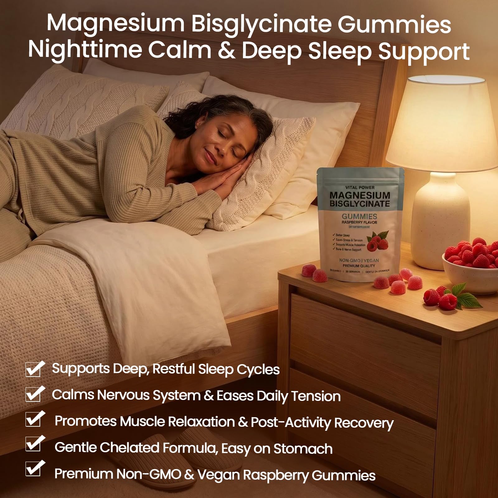 Gummies for magnesium absorption and energy