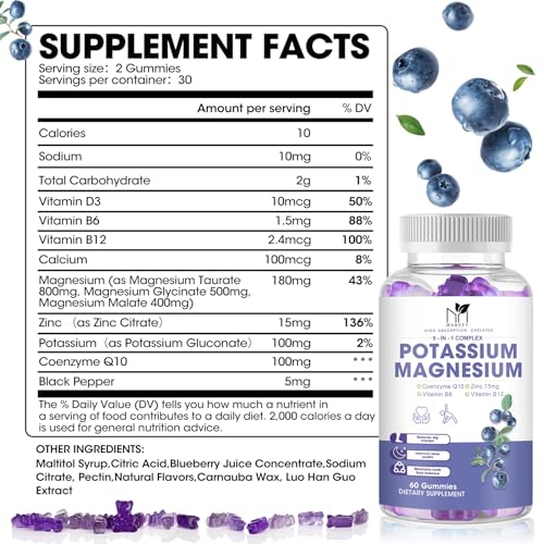 gummies for magnesium deficiency support