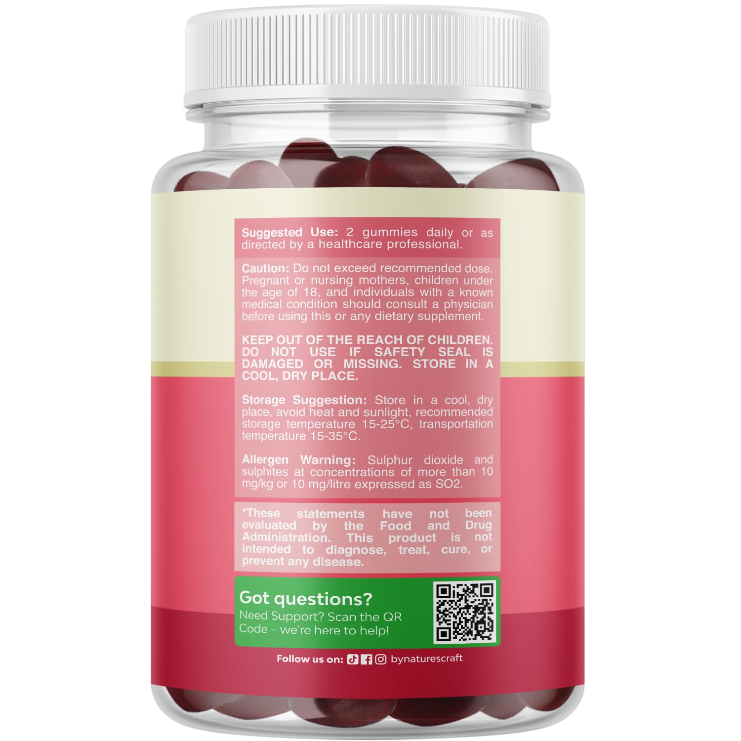 Gummies for natural hormonal support