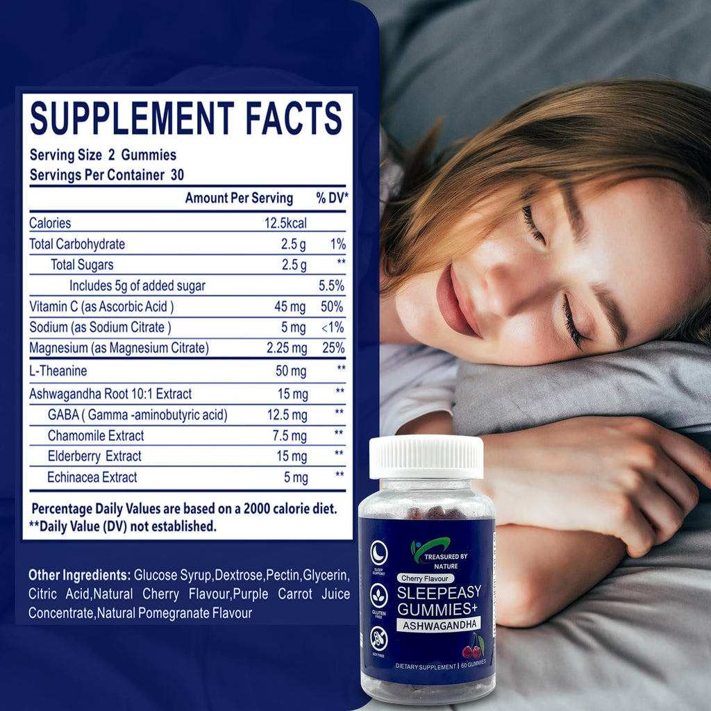 Gummies for peaceful nighttime rest