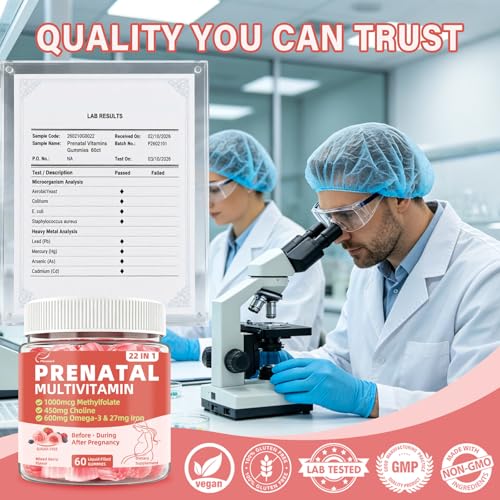 Gummies for prenatal vitamin support
