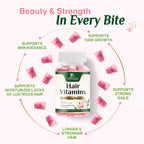 Gummies for stronger, shinier hair