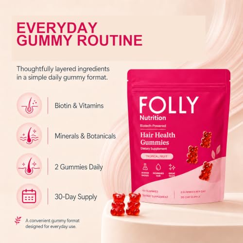 Gummies for vibrant and healthy hair