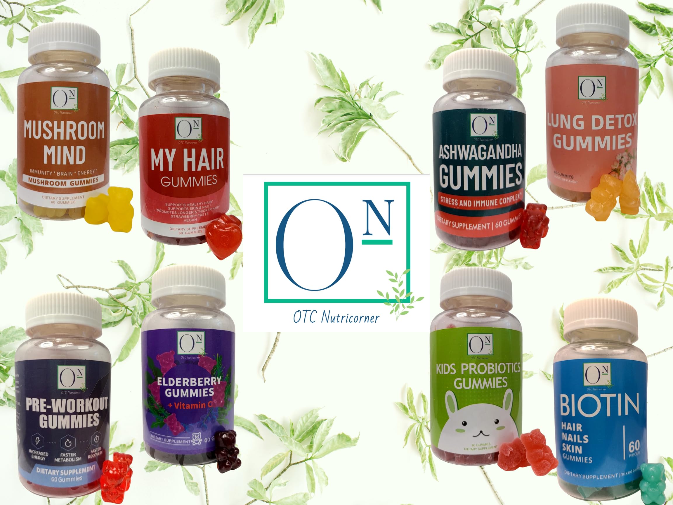 Gummies packed with 7 mushroom extracts