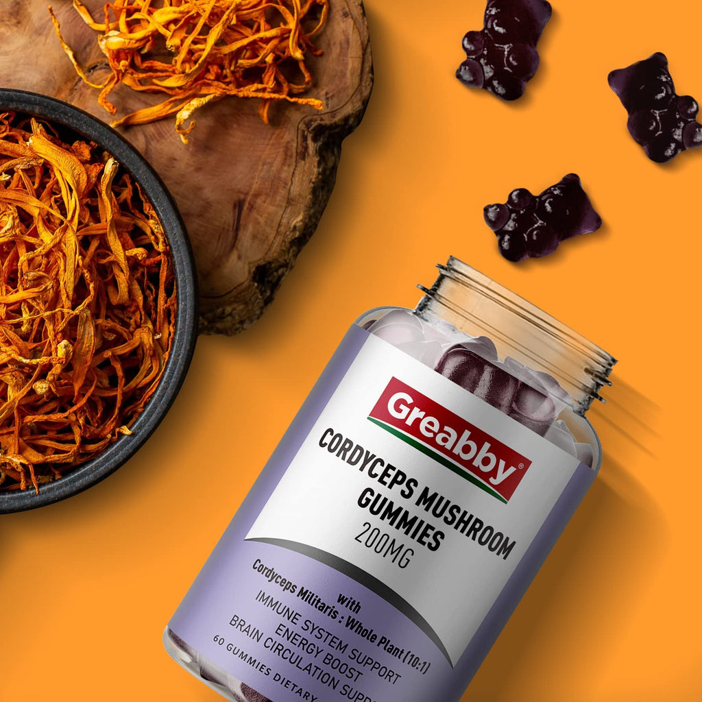 Gummies packed with Cordyceps benefits
