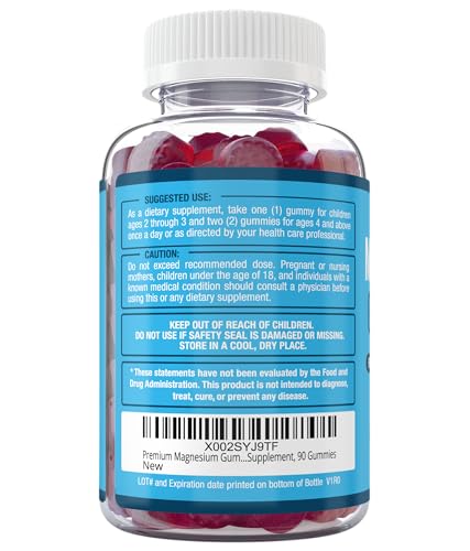 Gummies packed with essential magnesium