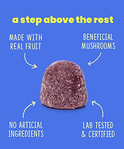 Gummies packed with mushroom nutrients