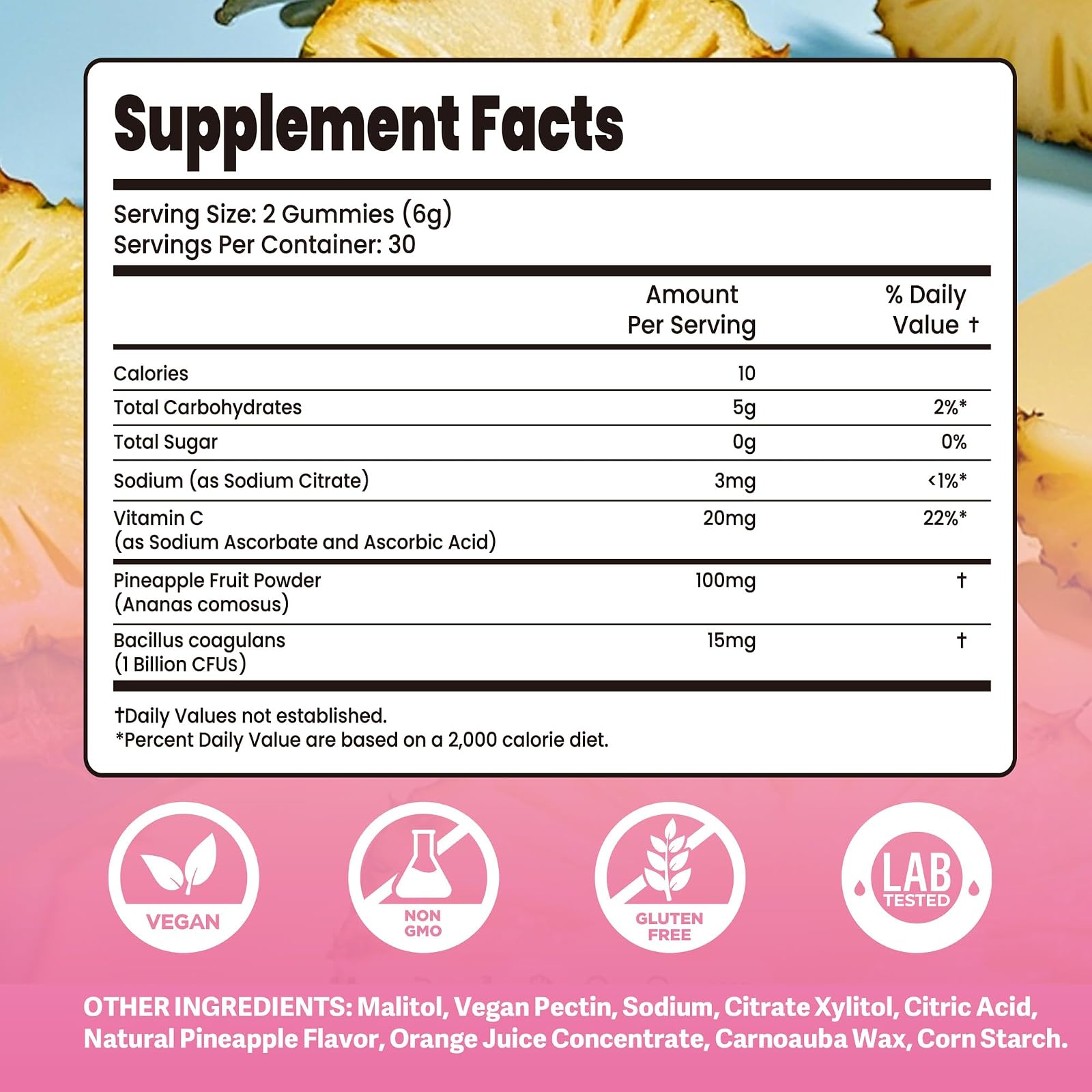 Gummies promoting feminine wellness