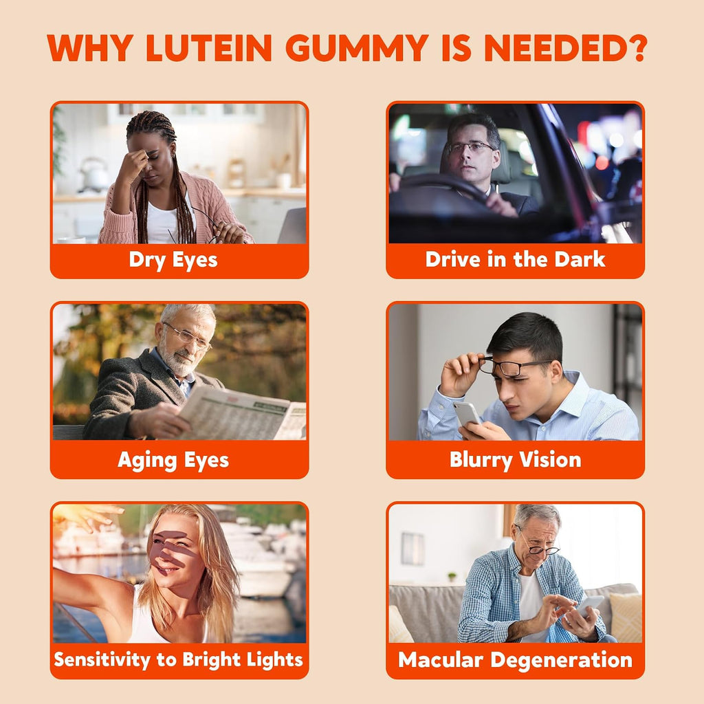 Gummies rich in vitamin A nutrients