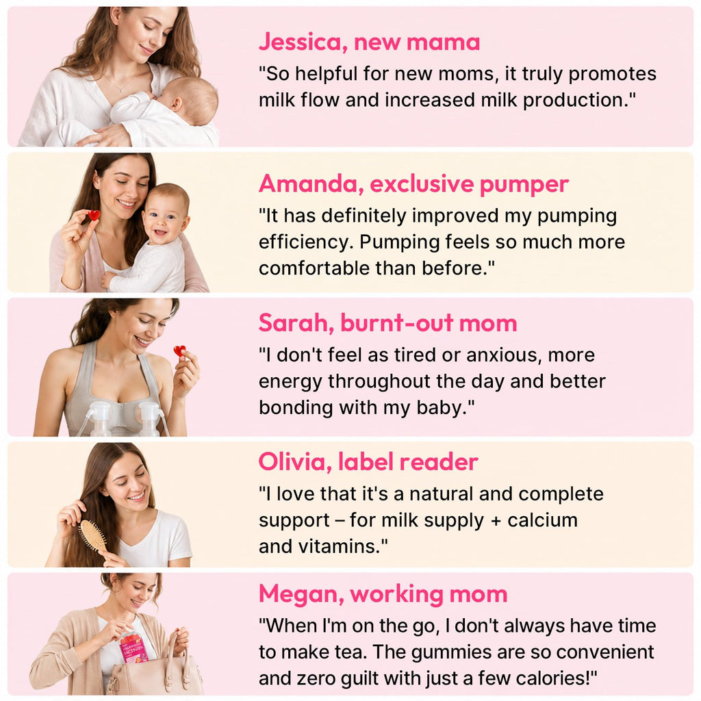 Gummies to enhance lactation health