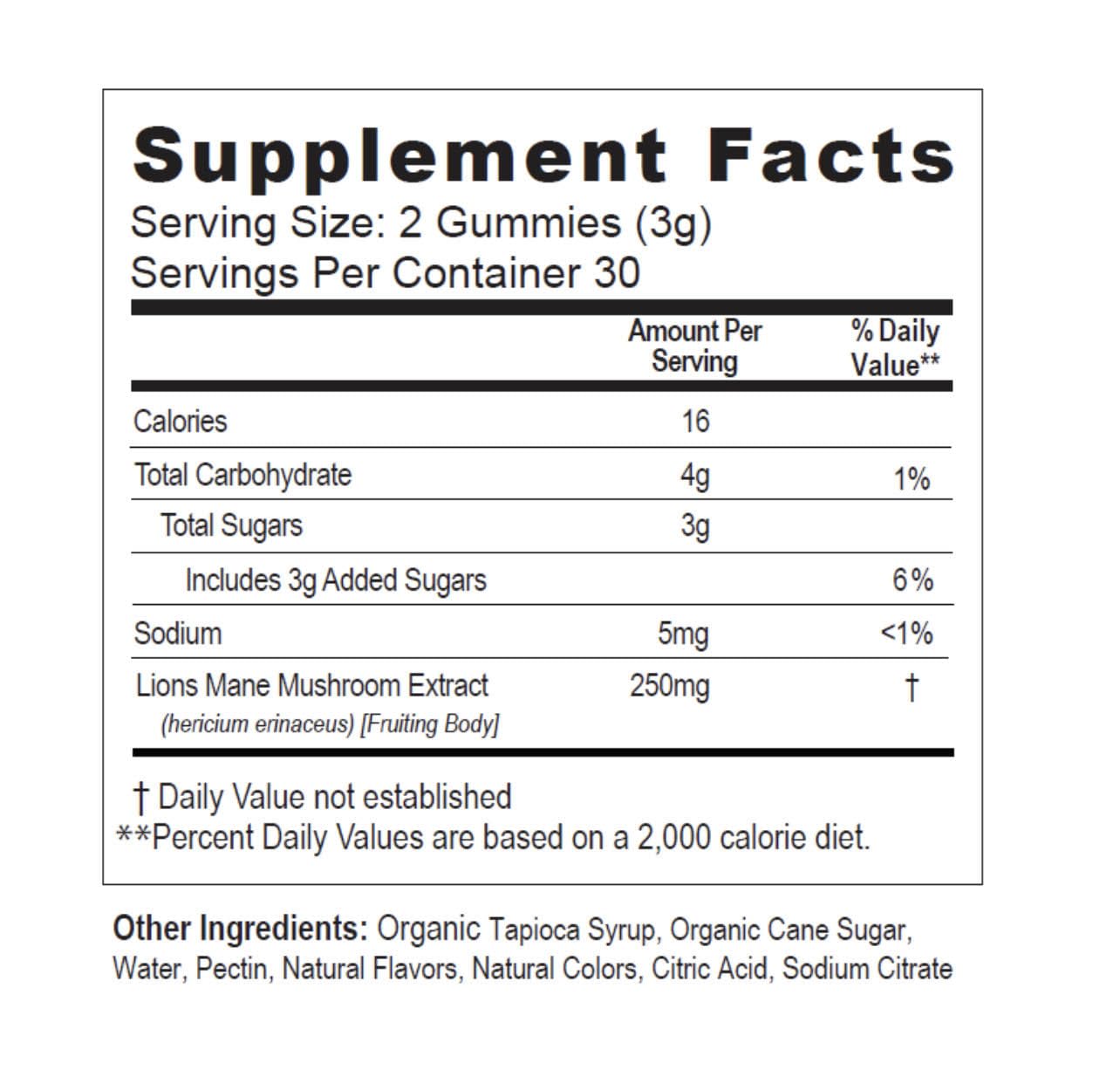 Gummies to enhance mental performance