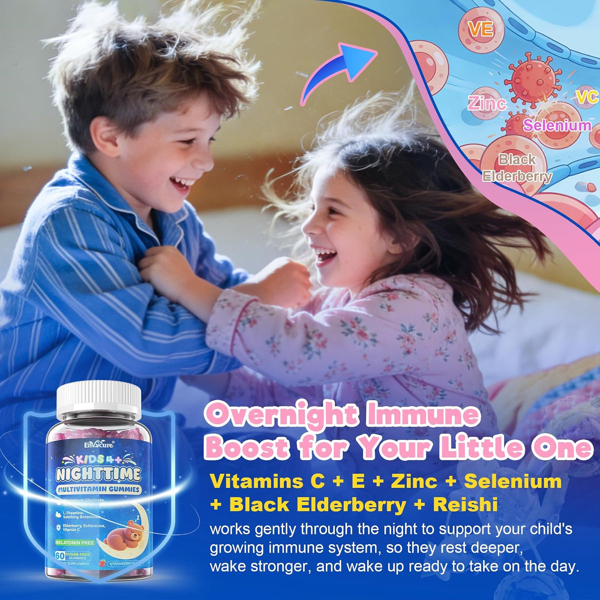 Gummies to support healthy sleep