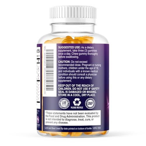 Gummies with 6 premium probiotic strains