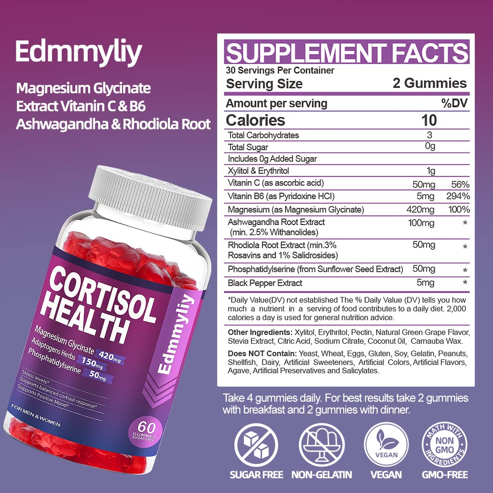 Gummies with ashwagandha for stress relief