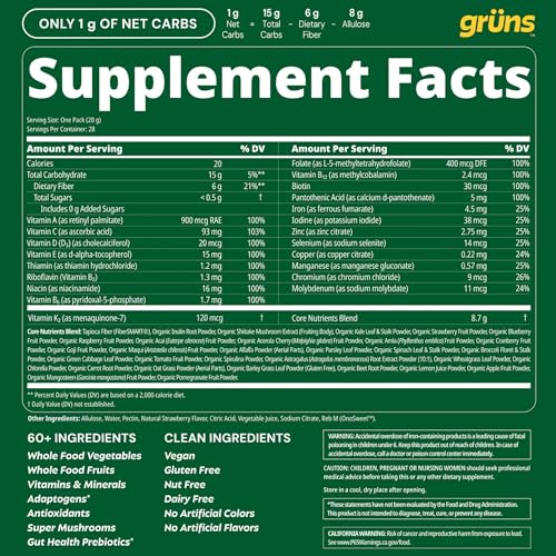 gummies with barley grass and moringa