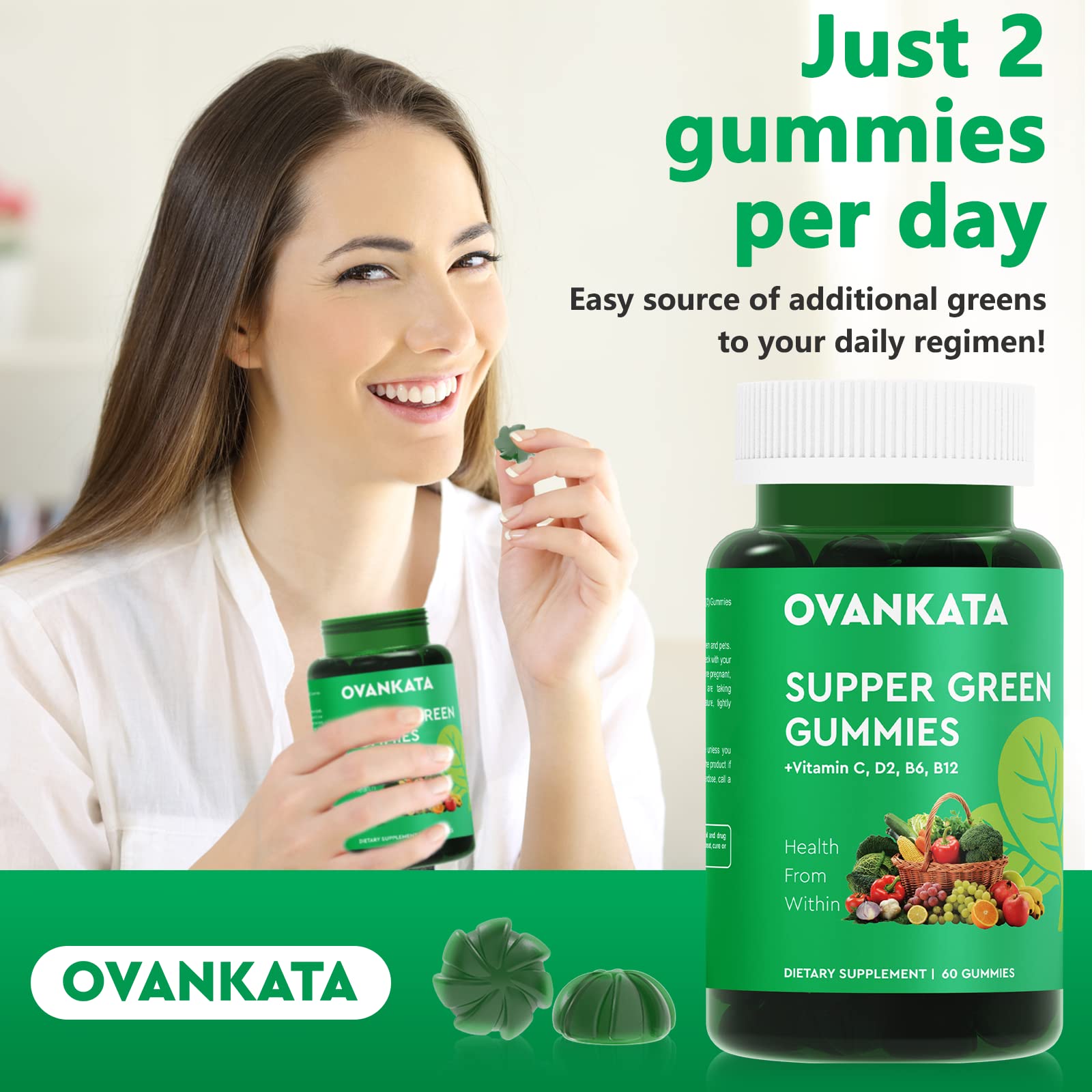 gummies with chlorella and superfoods