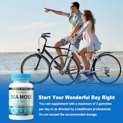Gummies with chlorophyll and sea moss