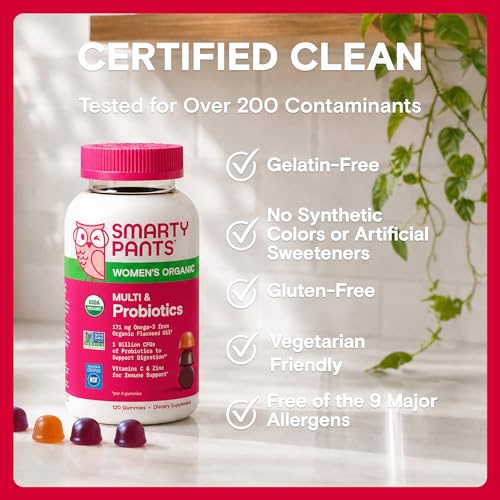 Gummies with essential nutrients for women