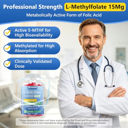 Gummies with folate for prenatal support