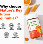 Gummies with lutein for healthy eyes