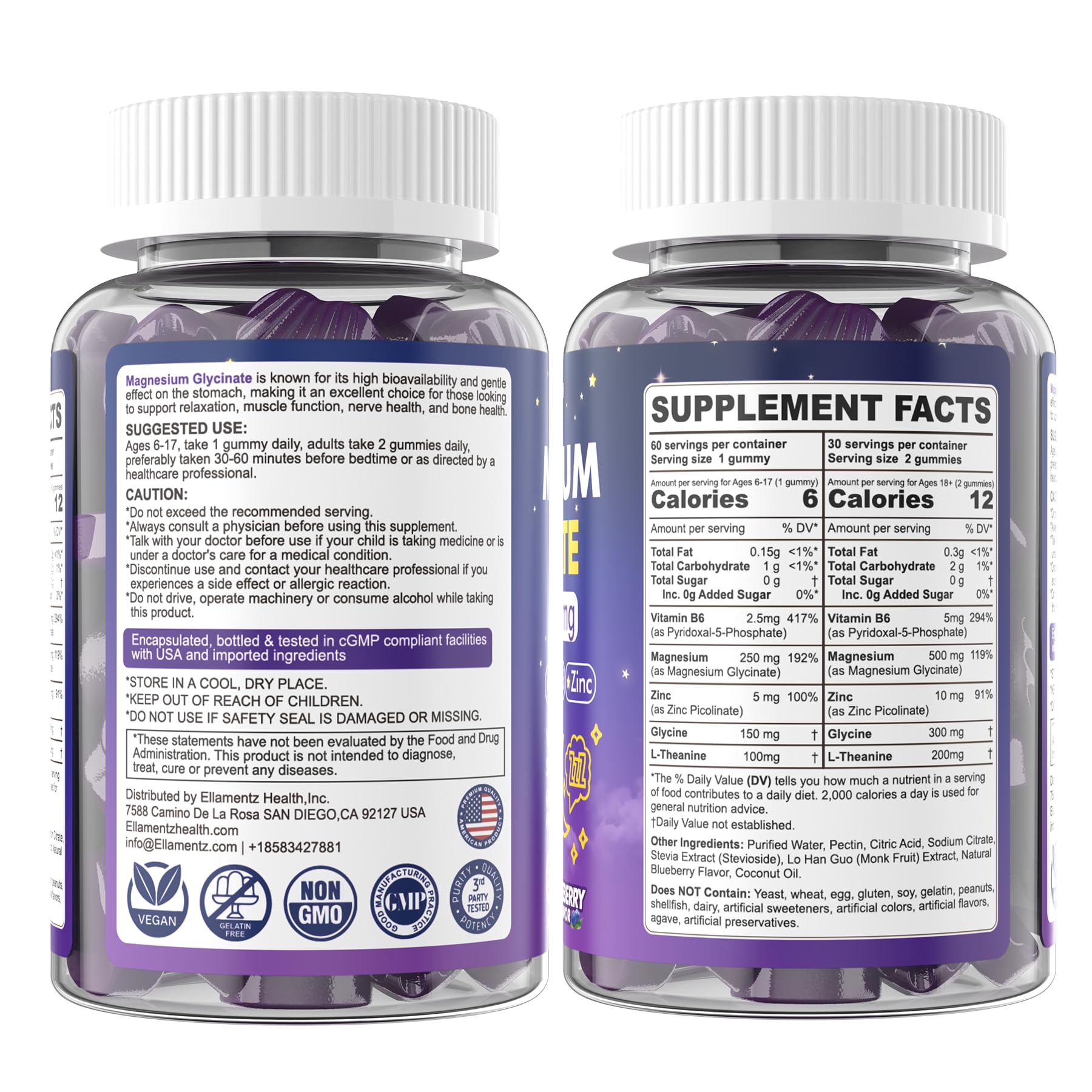 Gummies with magnesium for better sleep