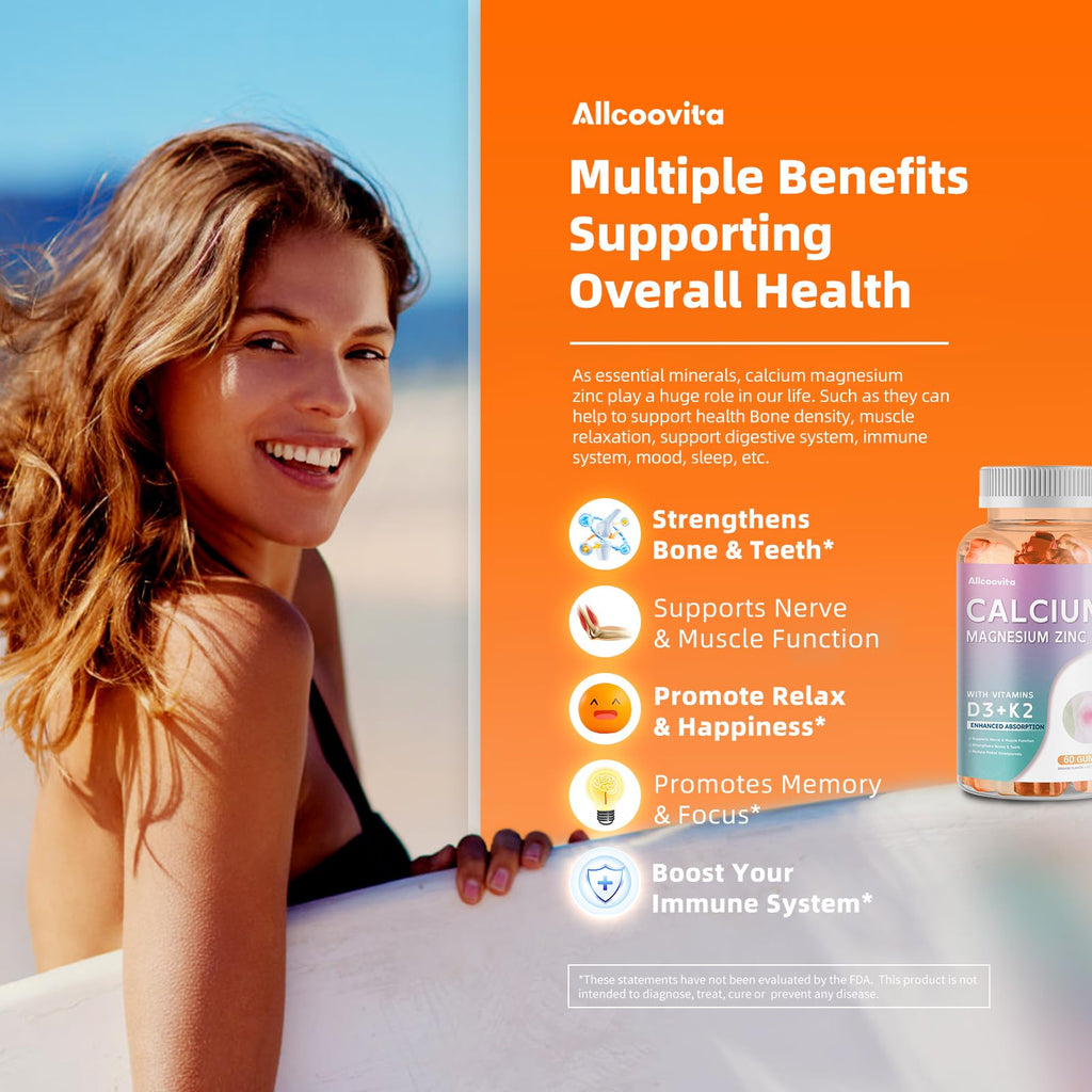 Gummies with magnesium for muscle relaxation