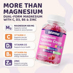 Gummies with magnesium for stress relief