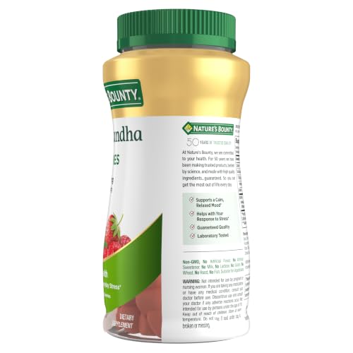 Gummy ashwagandha for convenient supplementation