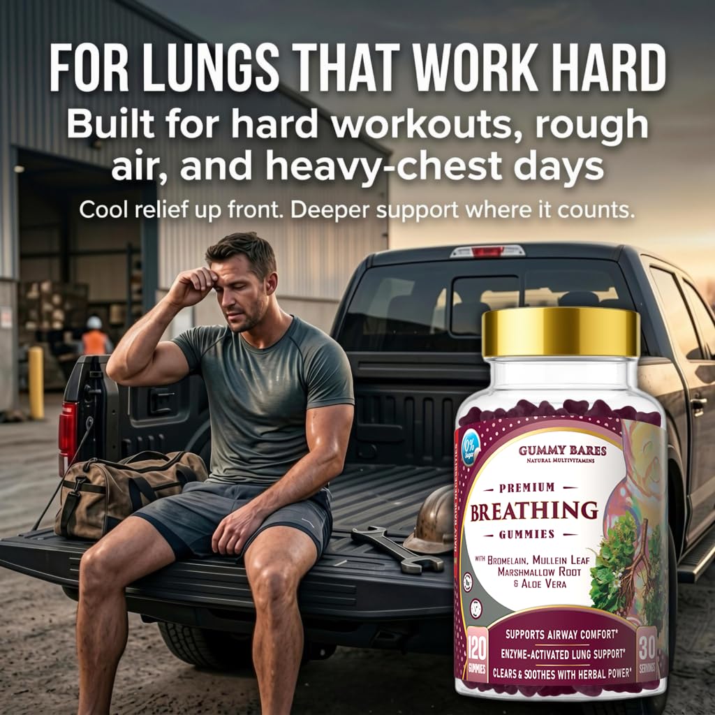 Gummy Bares Mullein gummies with soothing properties