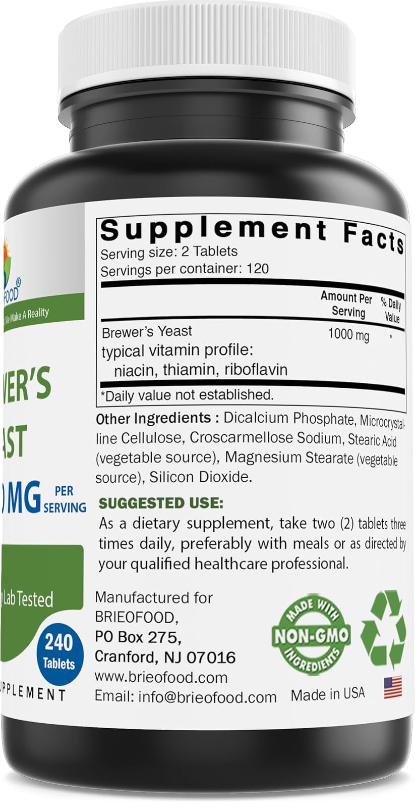 gummy multivitamin alternative brewers yeast
