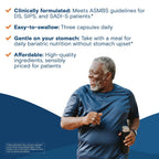 Gummy multivitamin alternative for easy intake