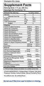Gummy multivitamin alternative for easy intake