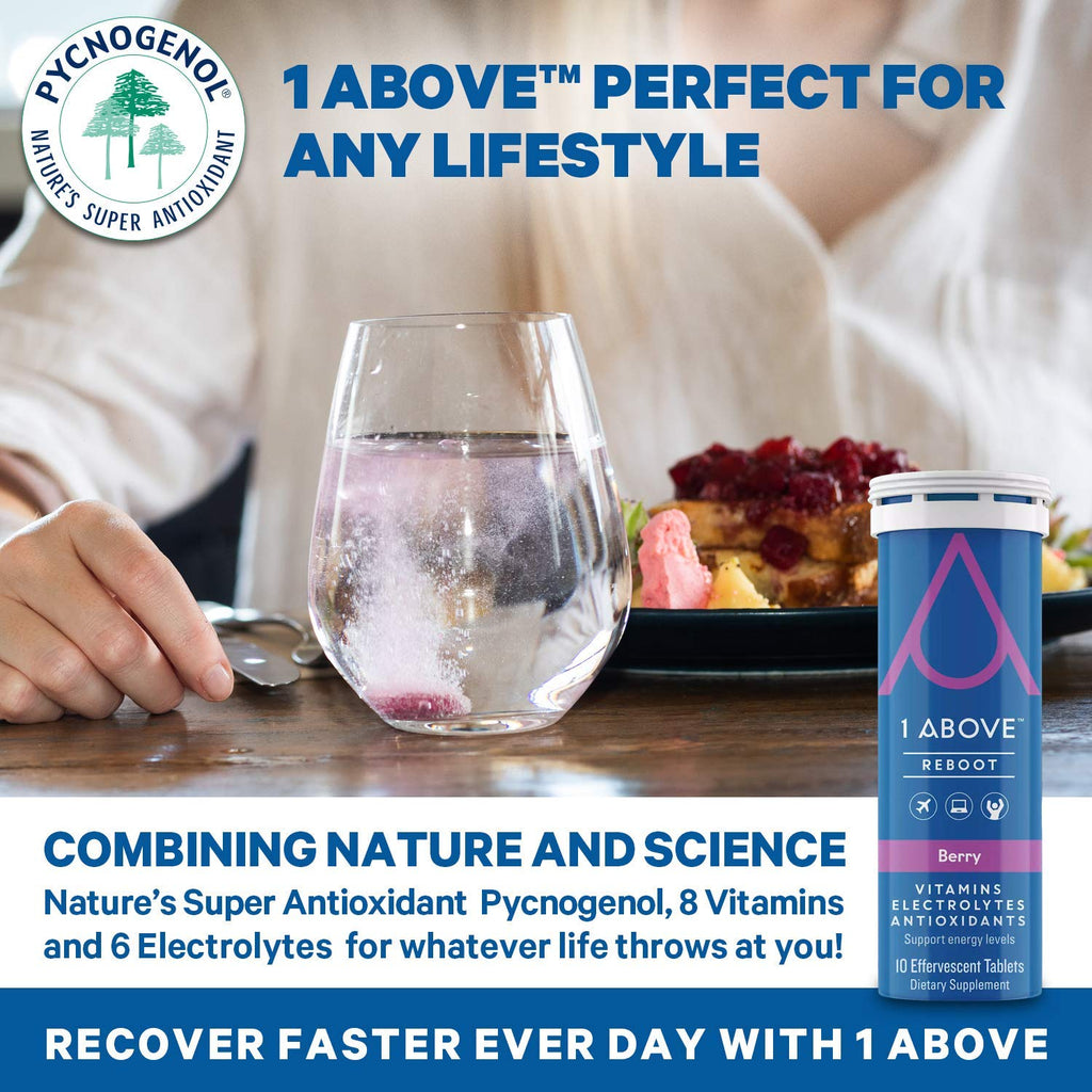 Gummy multivitamin alternative for jet lag