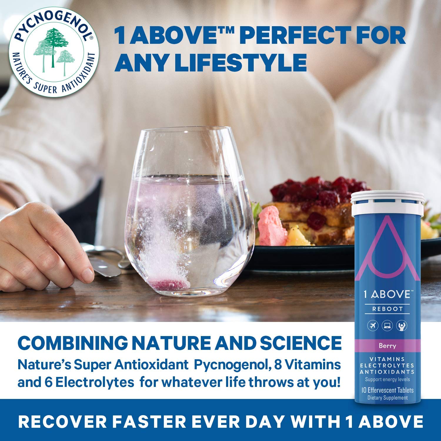 Gummy multivitamin alternative for jet lag