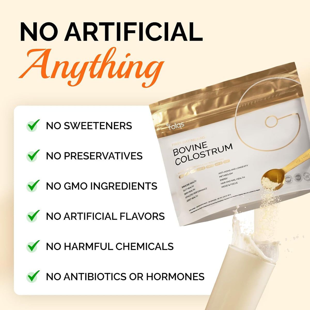 Gummy multivitamin alternative with colostrum